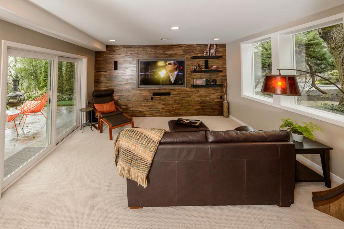 Portland Oregon Basement Remodel | Metke Remodeling & Luxury Homes